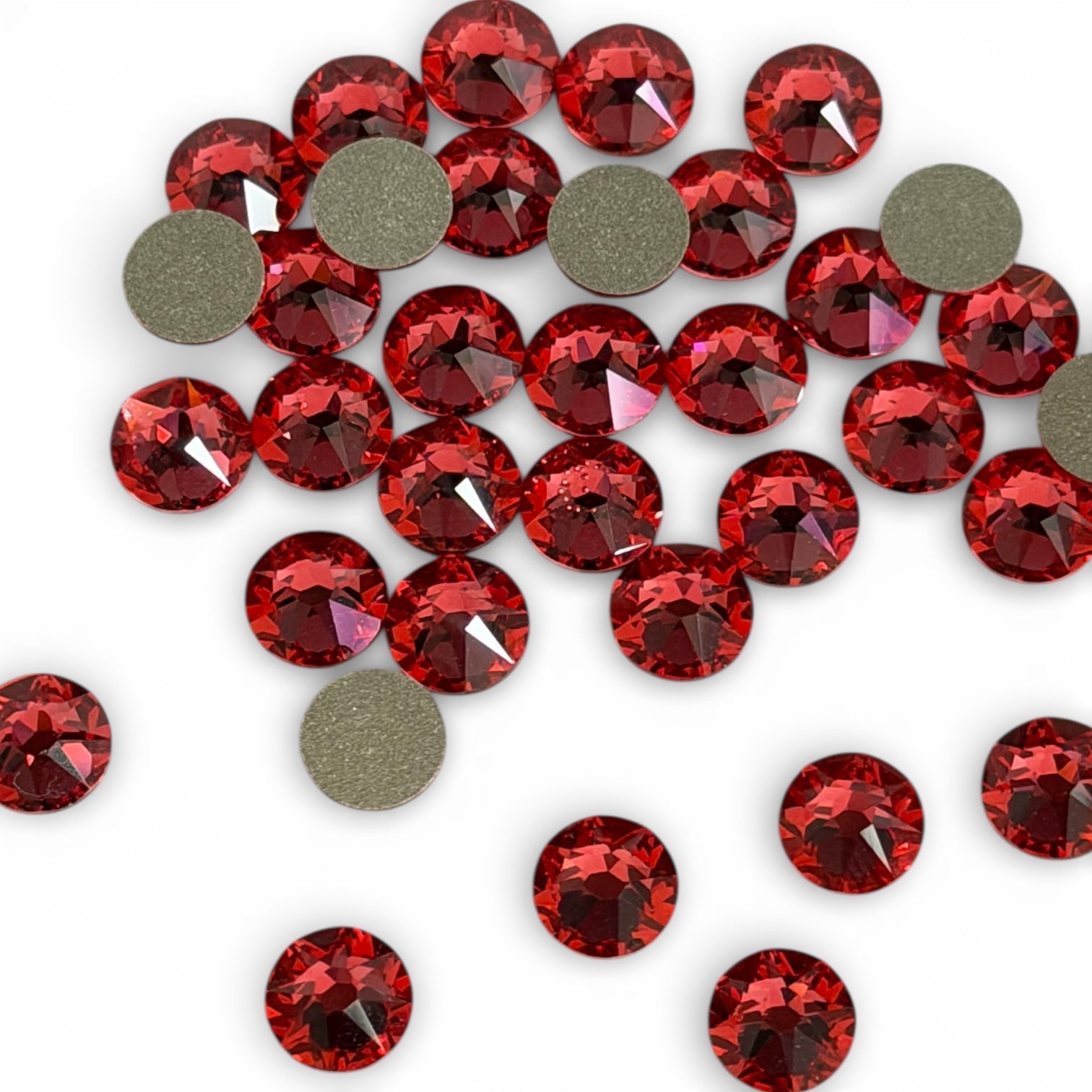 2088 Round Flat Back Austrian Crystals | Indian Pink | Bling in the Ring
