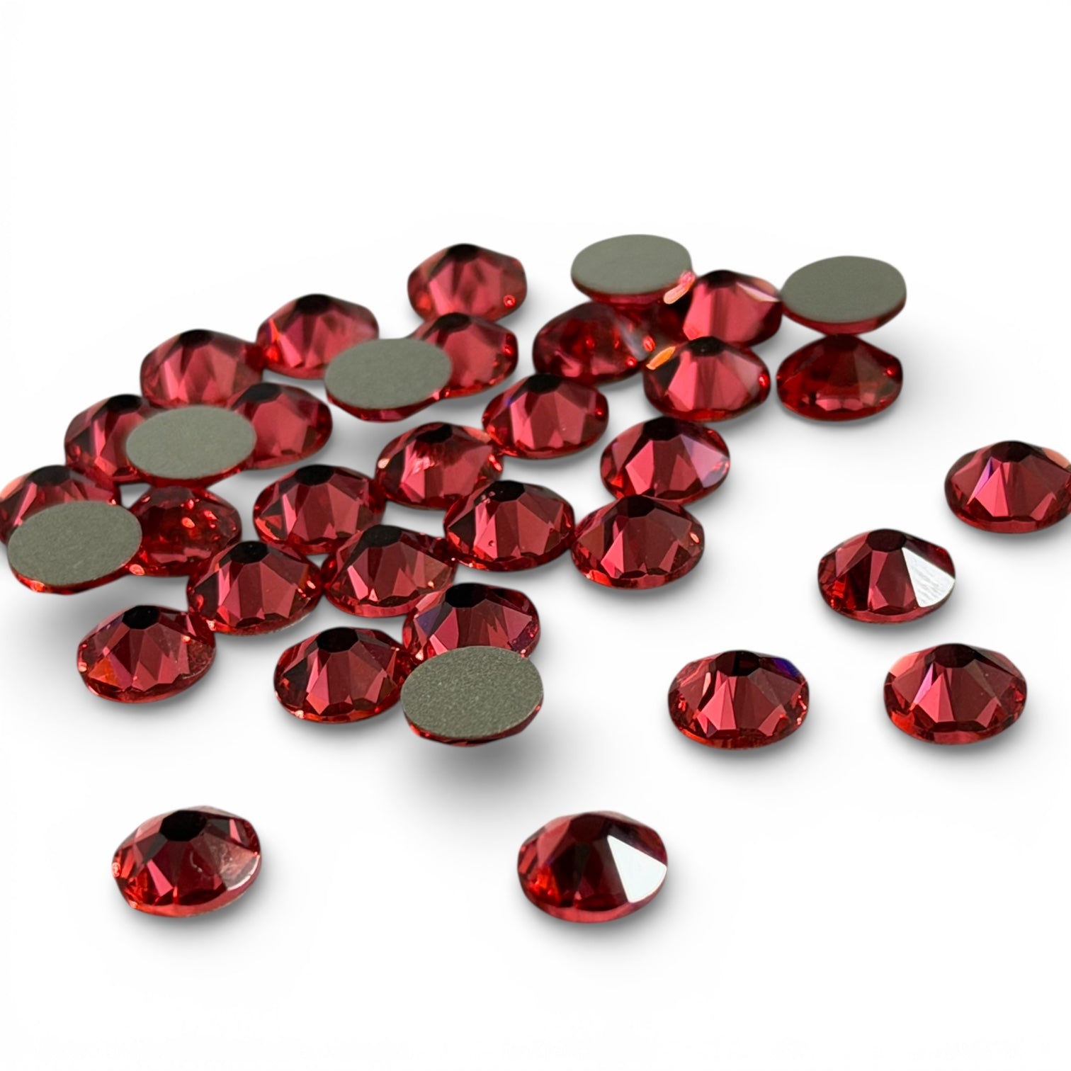 2088 Round Flat Back Austrian Crystals | Indian Pink | Bling in the Ring