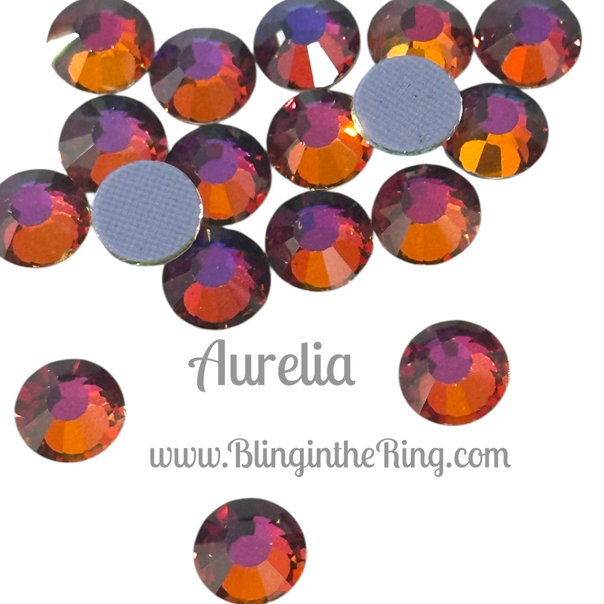 Flat back Crystal Volcano – Crystals | Bling in the Ring
